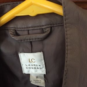 LC Lauren Conrad | Jackets & Coats | Lauren Conrad Leather Jacket ...